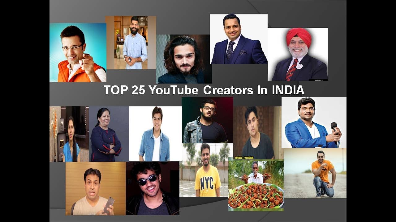 Top 25 YouTubers in INDIA June 2020 based on Number OfSubscribers# ...