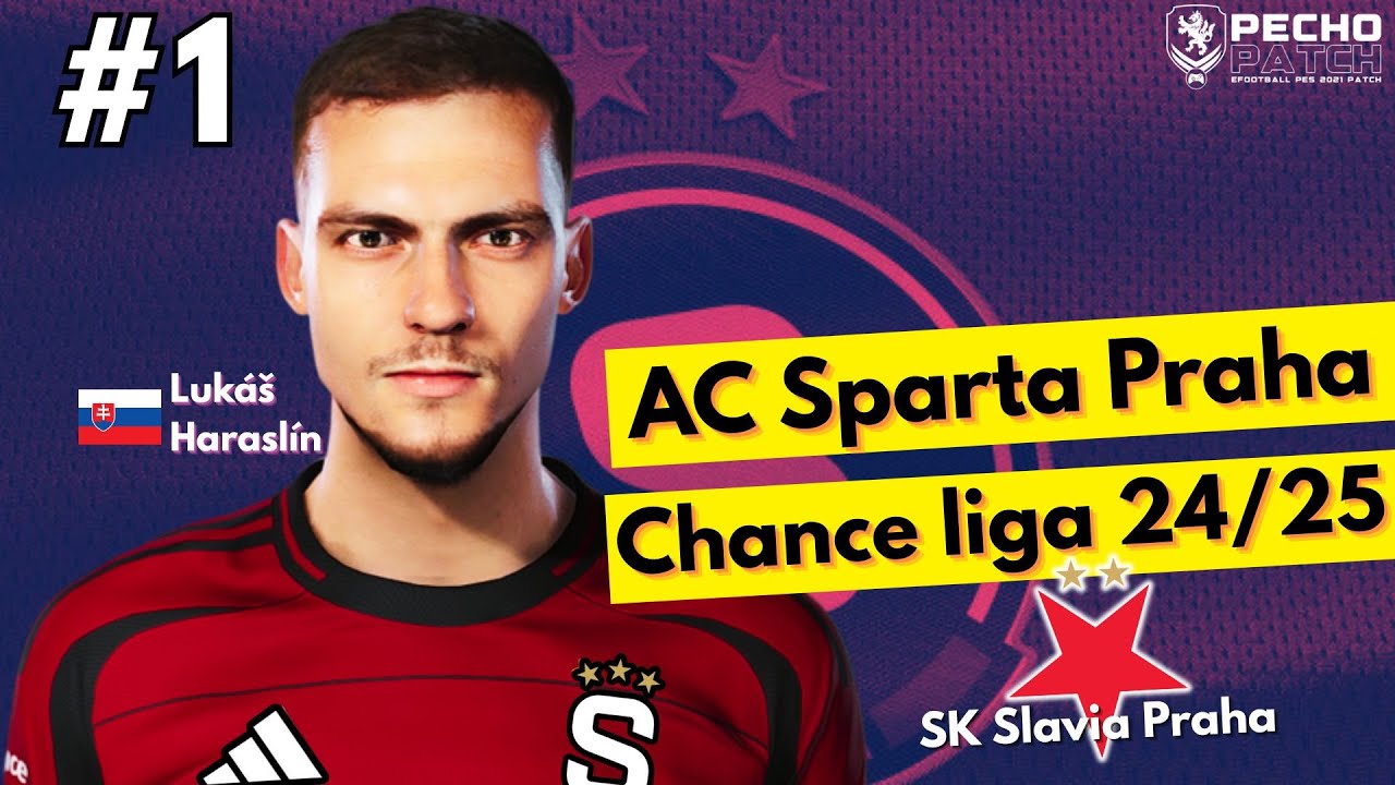 AC SPARTA PRAHA vs SK SLAVIA PRAHA zápas o CHANCE LIGU v sezóne 24/25 ...
