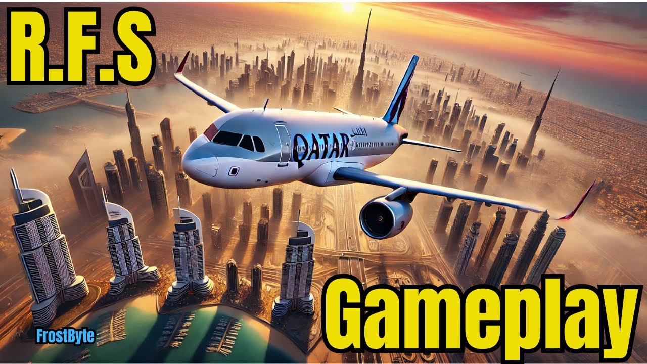 Qatar Airways A320 Dubai to Mumbai | Unexpected Landing Scare in Real Flight Simulator RFS ...