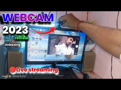 HP Webcam W100 Setup || How Install Webcam || Web Camera Installation ...