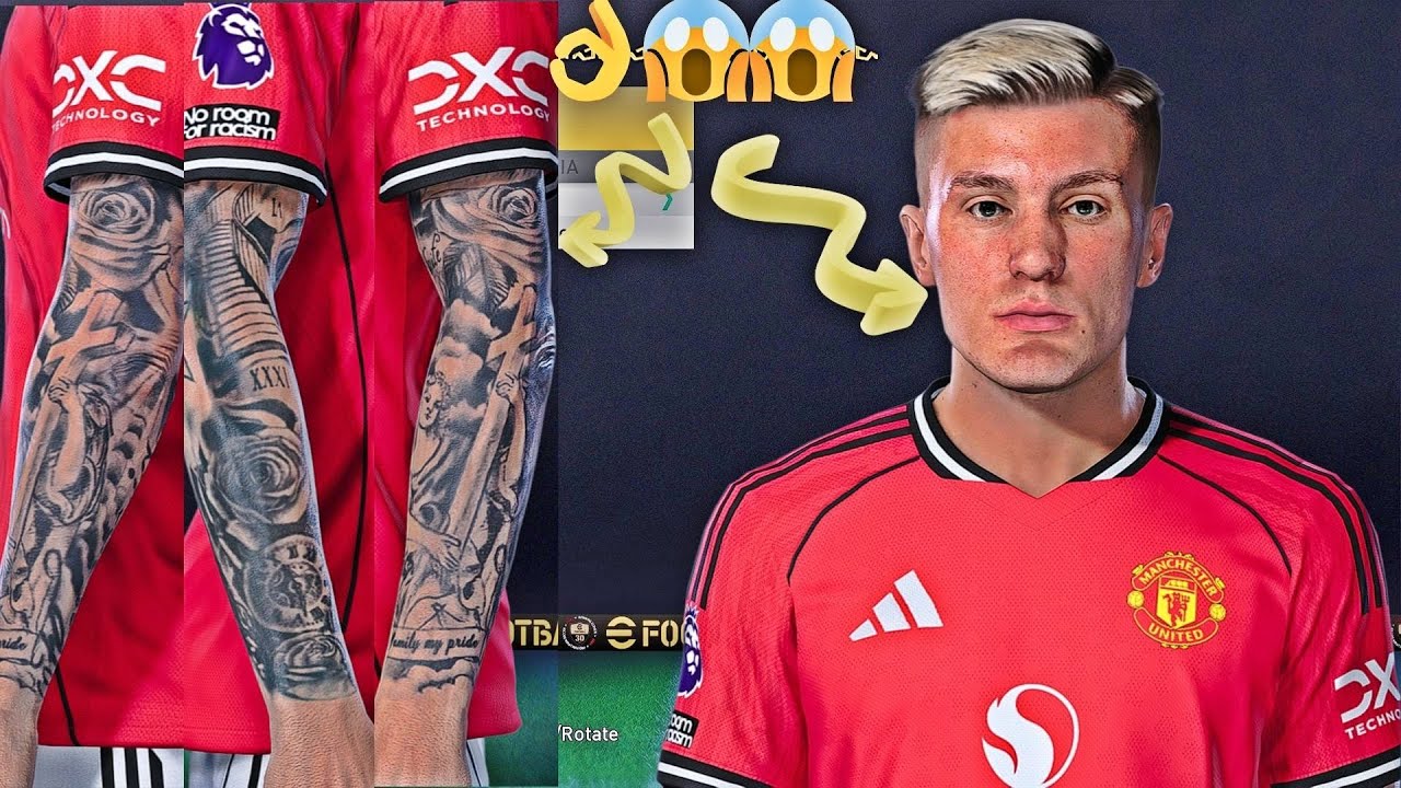 benjamin sesko face PES 2021 & FL26 High Texture - YouTube