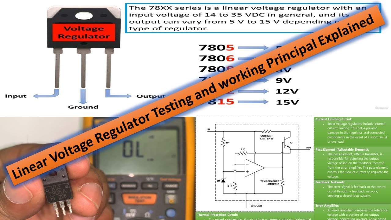 How Does A Voltage Regulators And Its Internal Circuit And Components how-does-a-voltage-regulators-and-its-internal-circuit-and-components