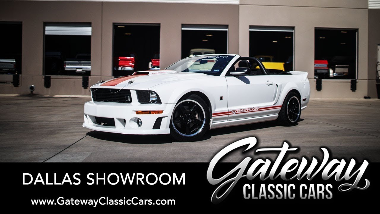 2008 Ford Mustang ROUSH Speedster For Sale Gateway Classic Cars Dallas ...