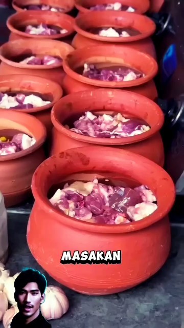 Masak daging kambing dalam pot khas India #food #streetfood #masak # ...
