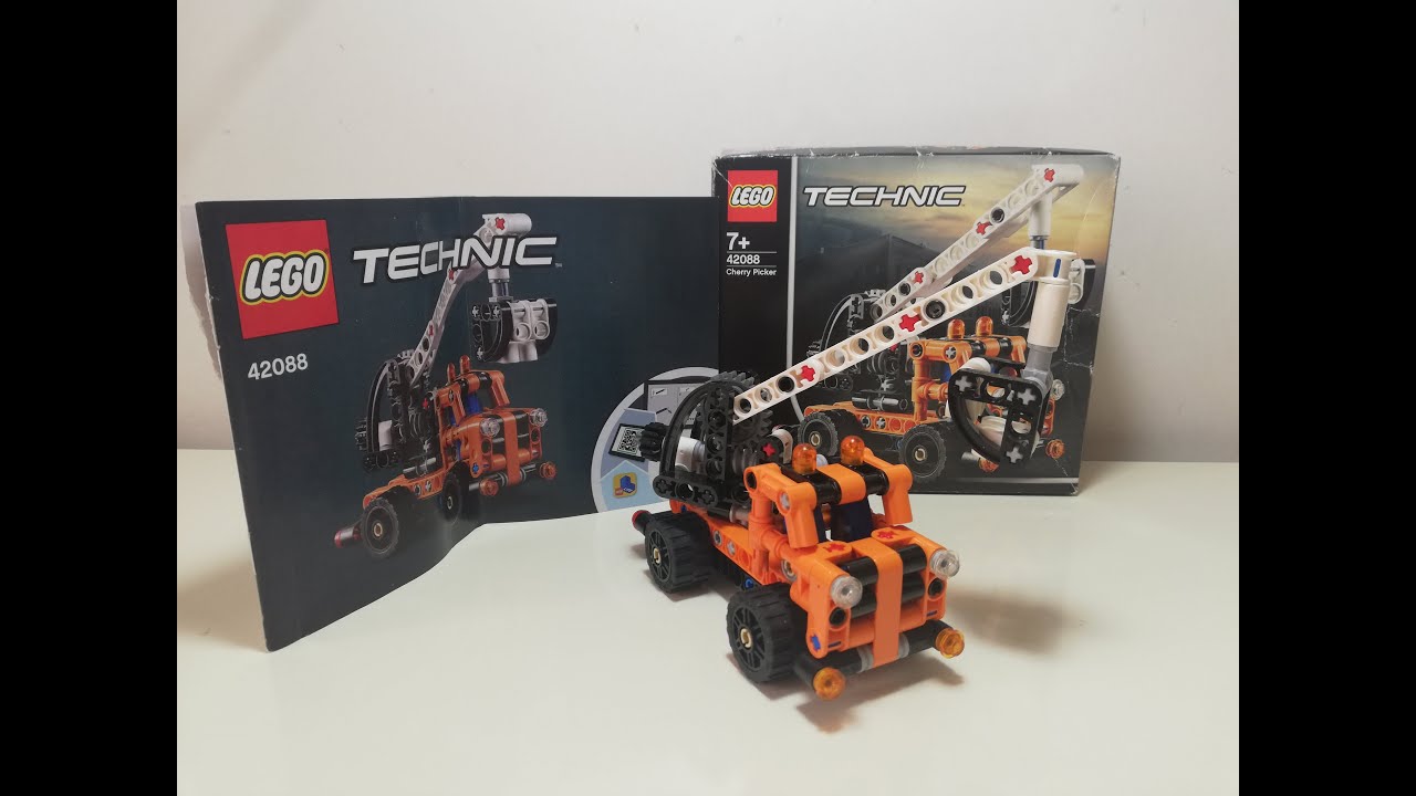 Lego Technic 42088 Cherry Picker -SPEED BUILD- - YouTube