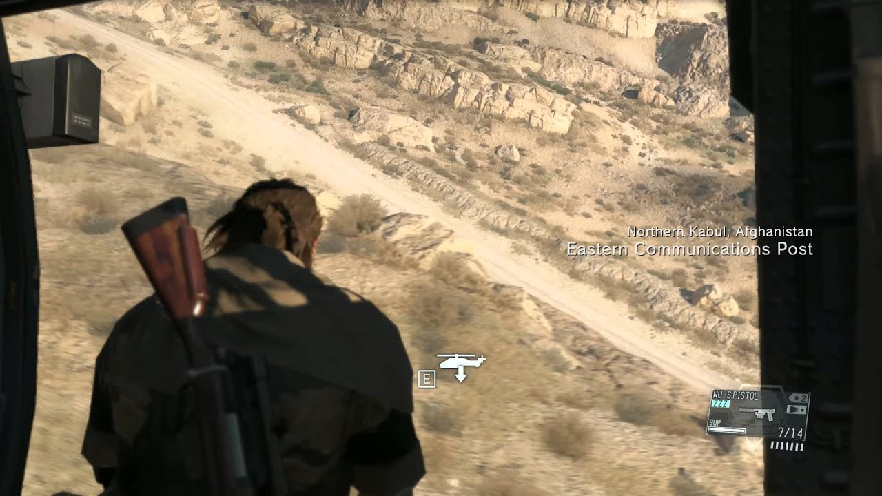 Metal Gear Solid V - Helo dropoff - YouTube