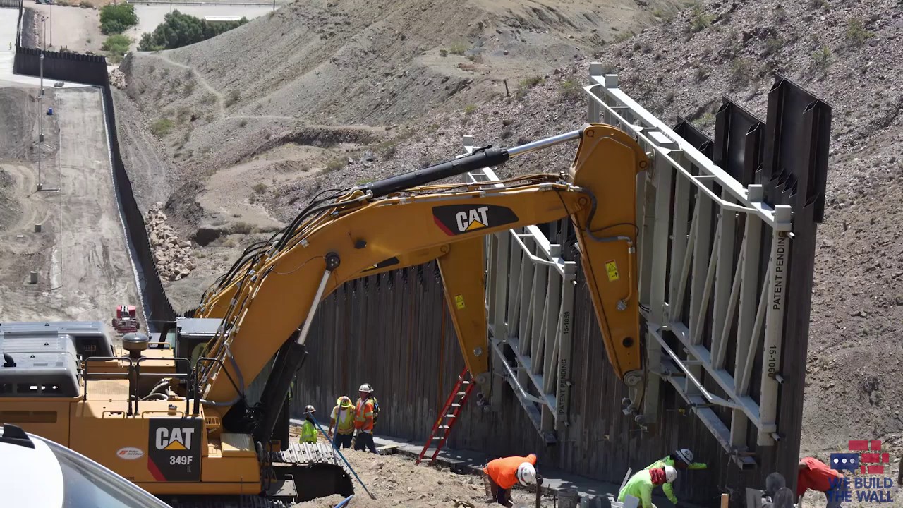 Building The Border Wall | Faster, Better And Cheaper - YouTube