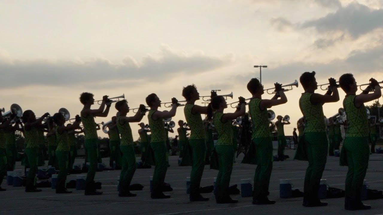 2023 Blue Stars Hornline in the lot (The Last Of Us) - YouTube