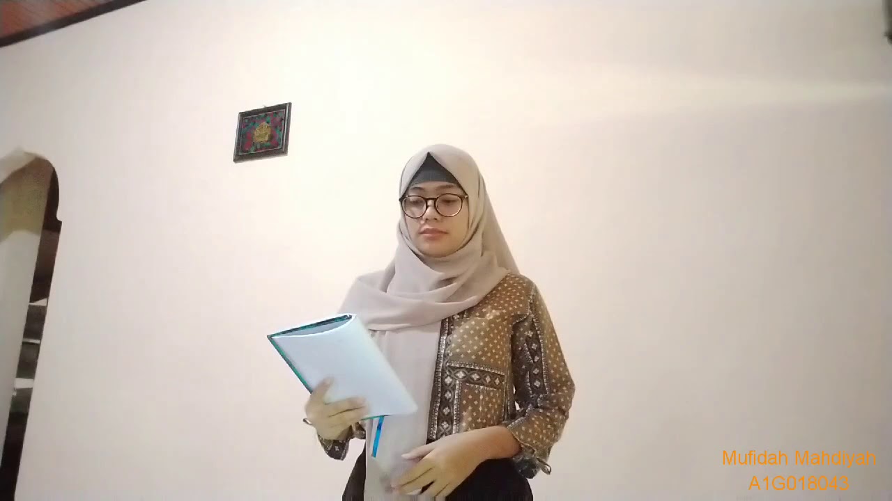 Puisi "Kenangan" oleh Mufidah Mahdiyah - YouTube