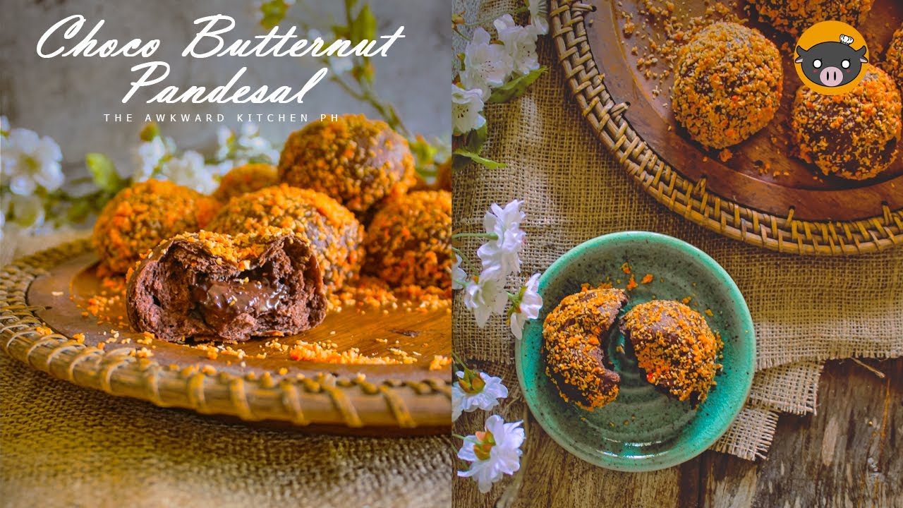 DELICIOUS CHOCO BUTTERNUT PANDESAL | How To Make Choco Butternut ...