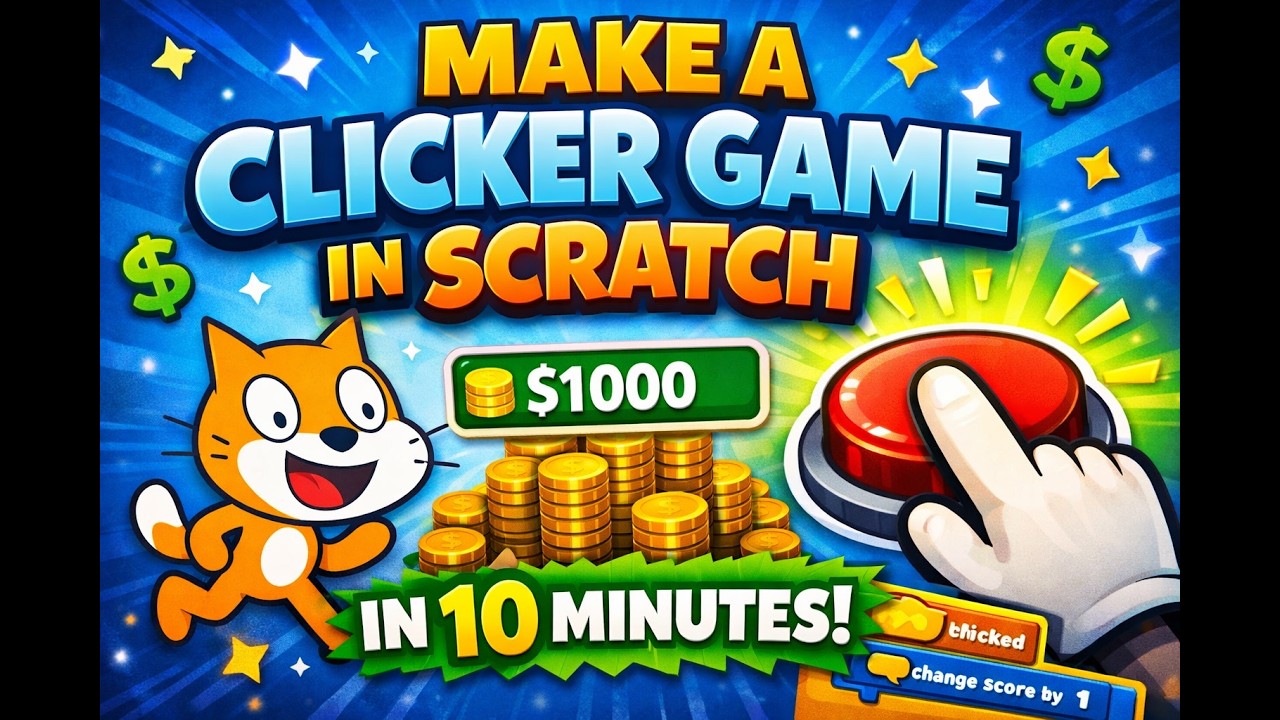 Build Your Own Clicker Game in Scratch - No Experience Needed! - YouTube