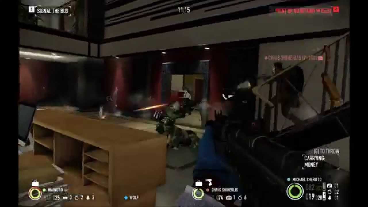 Payday next gen ps4 xbox one gameplay hd - YouTube