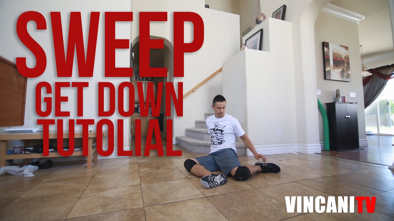 How to Breakdance | Sweep Get Down | Beginning Breaking Tutorial - YouTube