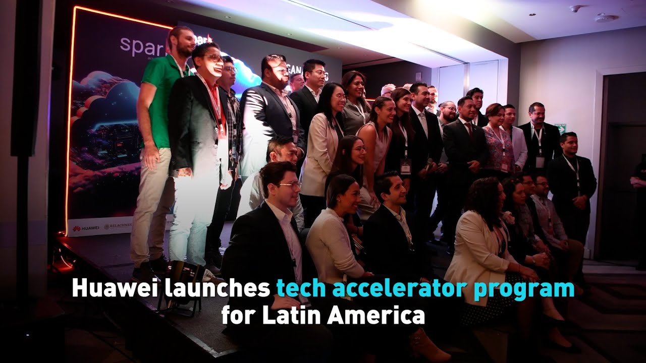 Huawei launches tech accelerator program for Latin America - YouTube