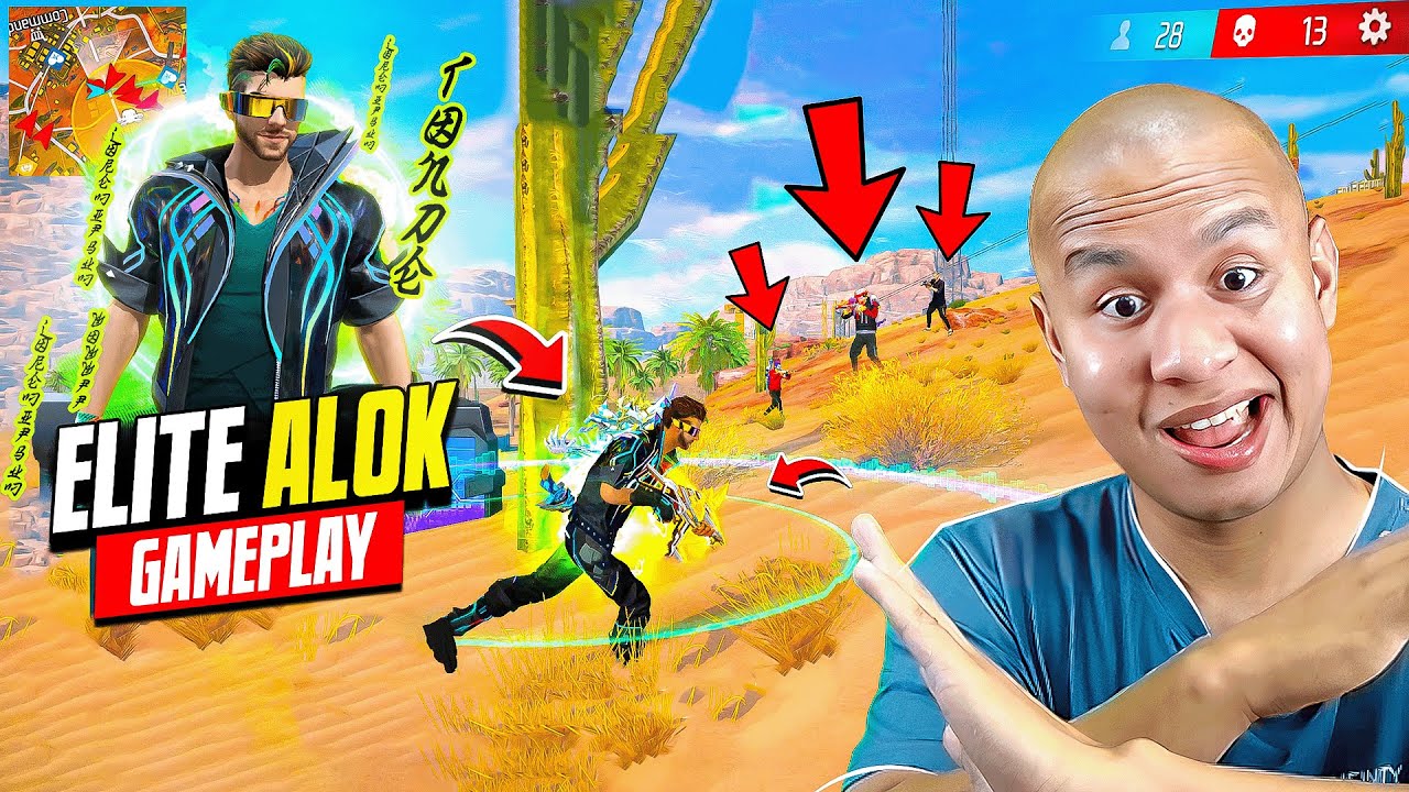 New Elite Alok Dashing Bundle 1st Solo Vs Squad Gameplay 😱 Tonde Gamer ...