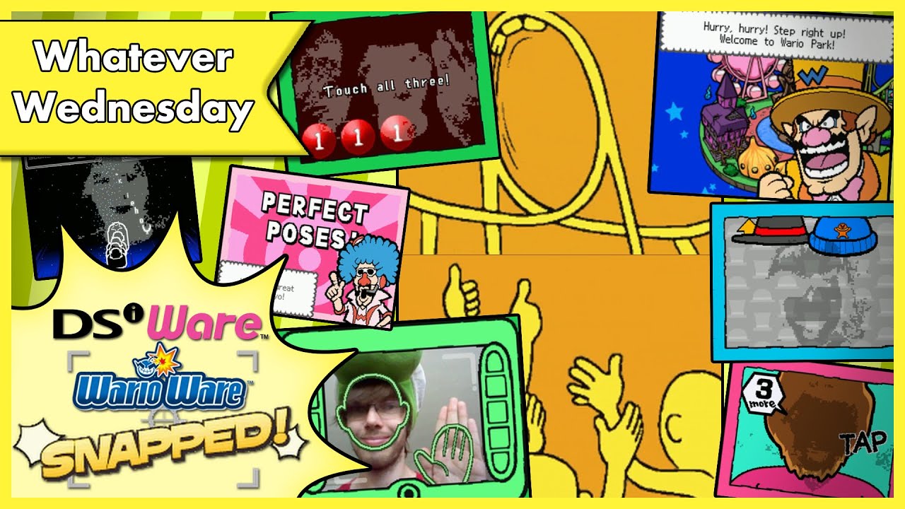 WarioWare Snapped! - The Camera-Based DSiWare Wario Game! - YouTube