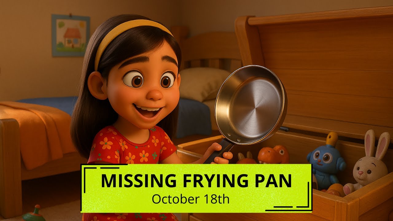 Mission Spotlight | October 18 – Missing Frying Pan – Kids Mission ...