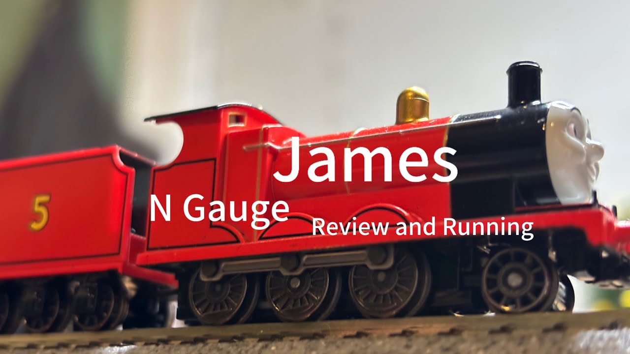 Bachmann N Gauge James Review + Running - YouTube