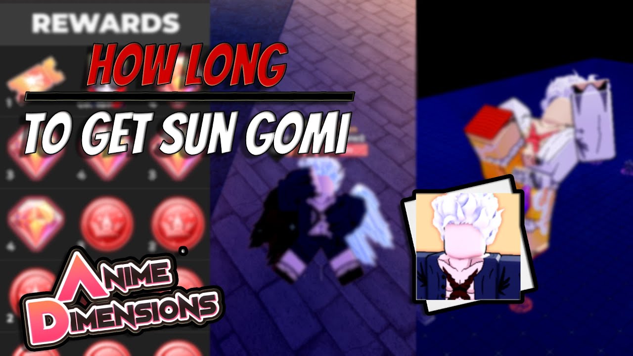 I Did Over 10 Sun Gomi Raids And Got This in Anime Dimensions ...