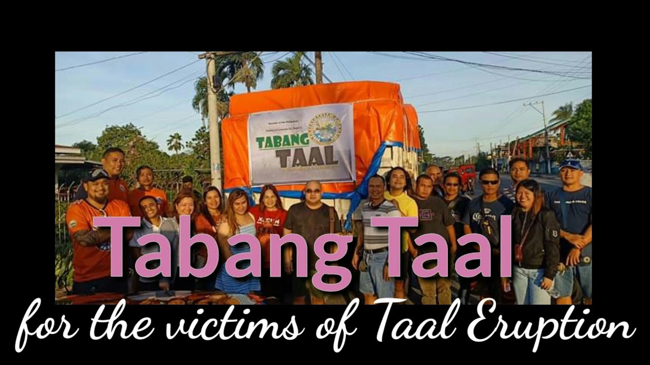 Tabang Taal: for victims of Taal eruption💕 Part 1| by LGU Baao with ...