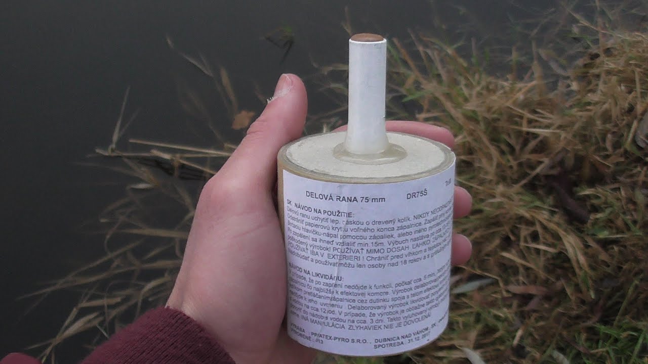 Delova Rana 75mm - Privatex Pyro - YouTube