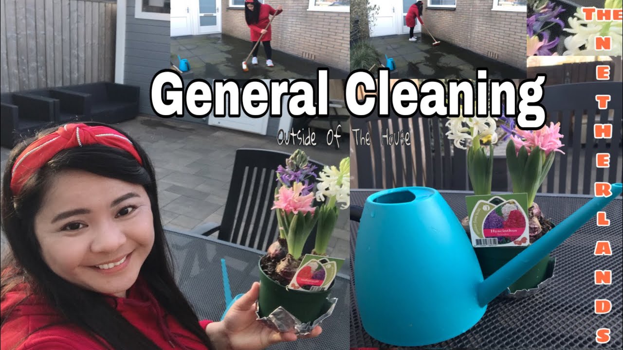 GENERAL CLEANING SA LABAS NG BAHAY @BisDutchvlog - YouTube