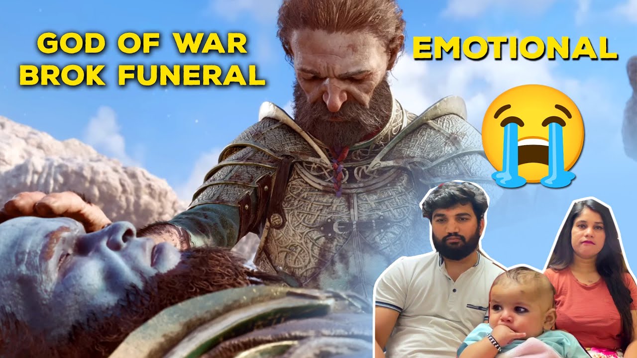 God of War Ragnarok Brok Death | Emotional Ending | Brok funeral | Brok ...