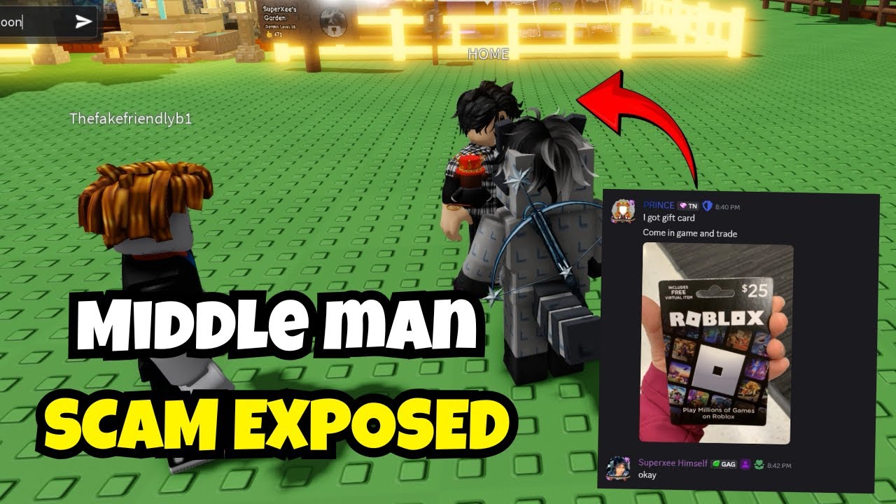 NEW MIDDLEMAN SCAM In Roblox Grow A Garden ⚠️😱 - YouTube