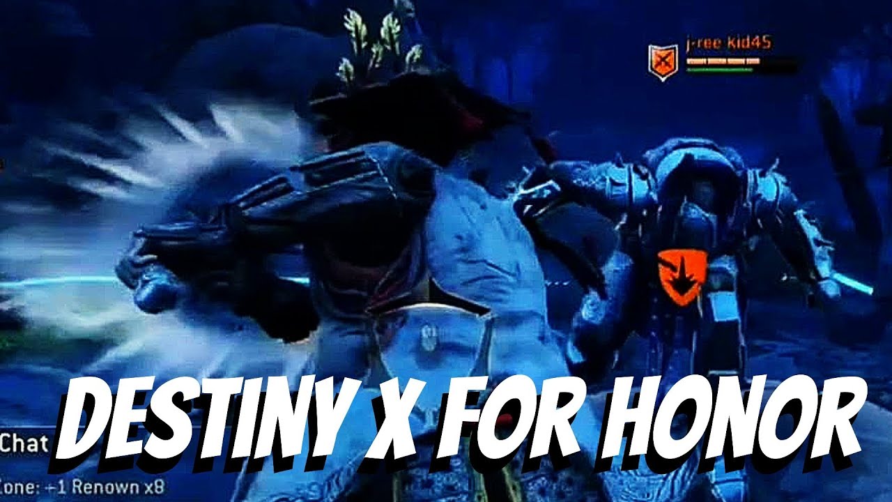 Destiny X For Honor event is GOATED | For Honor - YouTube