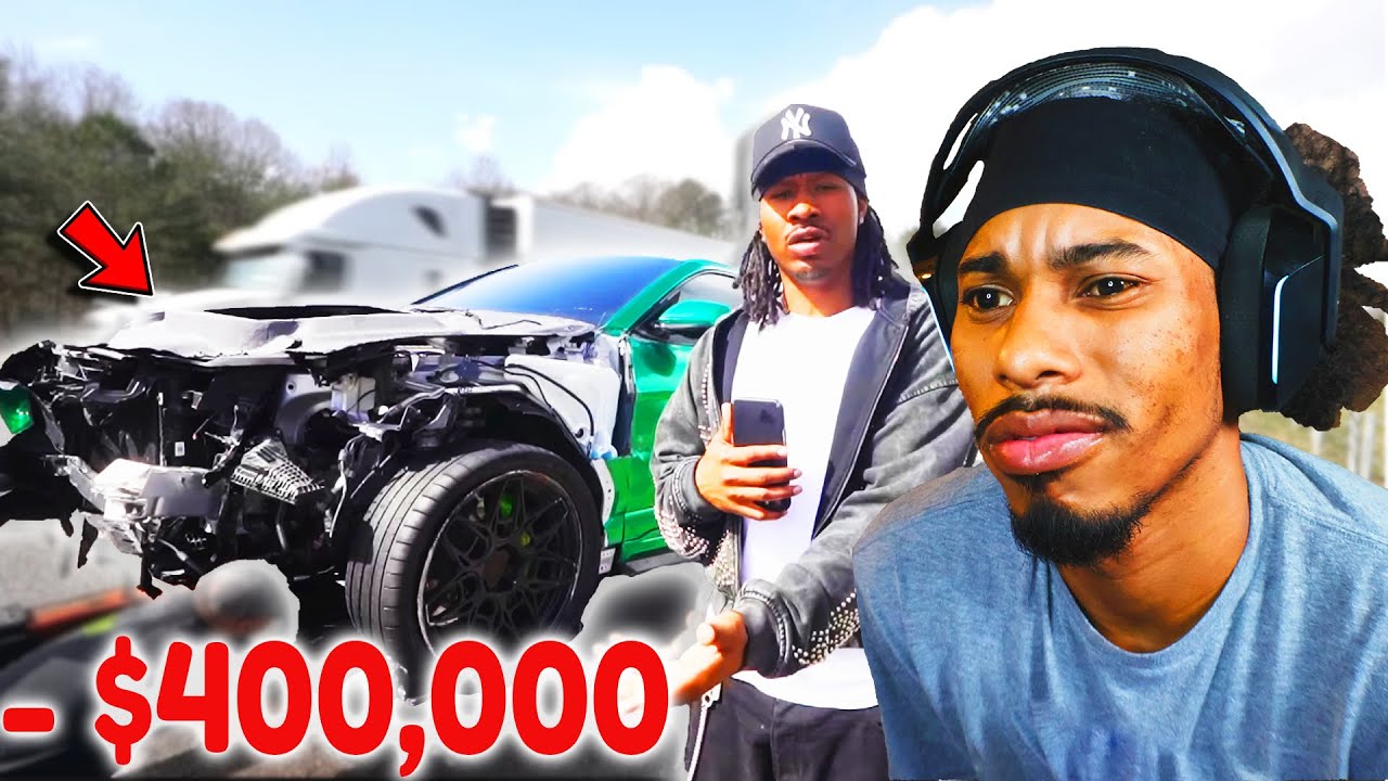 Duke Dennis JUST CRASHED His $400,000 CAR ! - YouTube