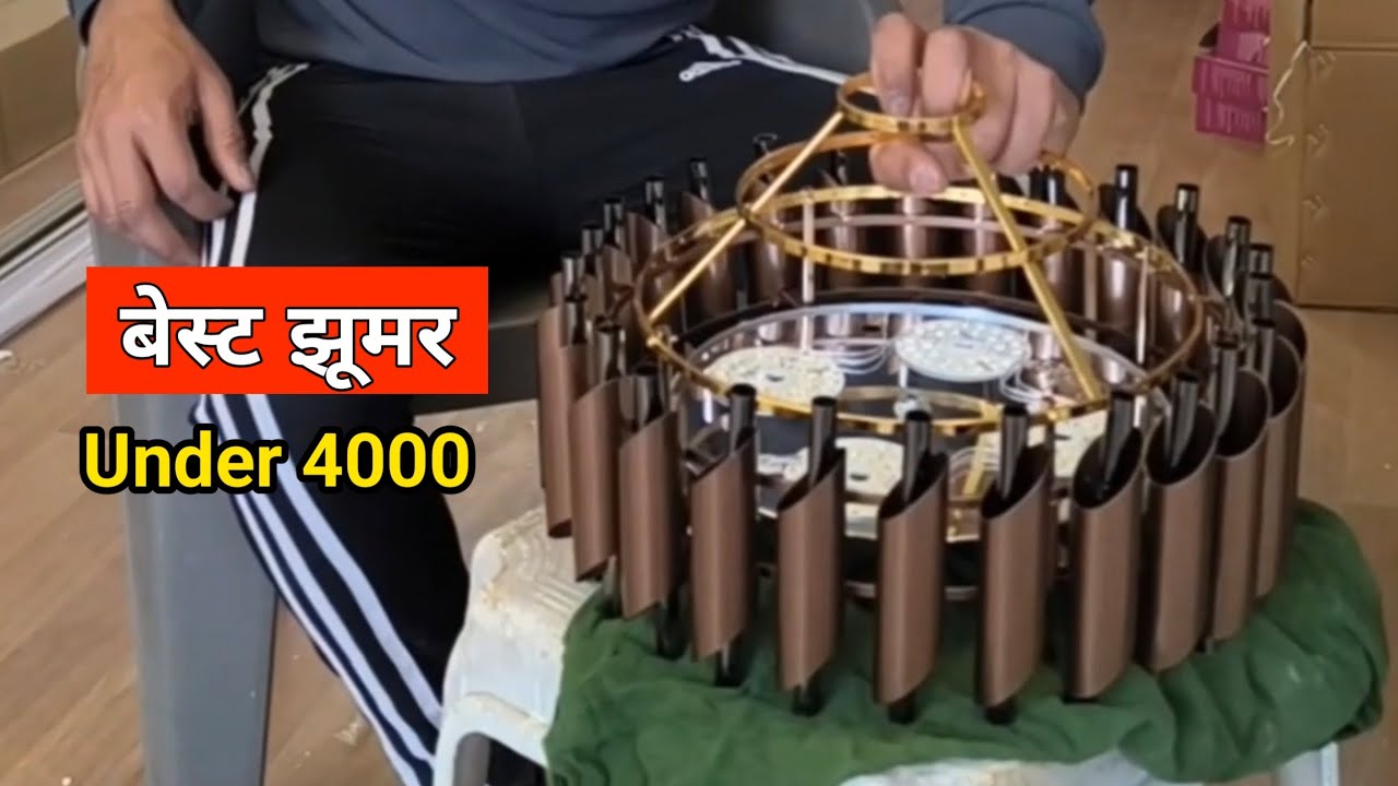 Jhumer Installation | Assemble Chandelier | Amazon Chandelier | Jhoomer ...