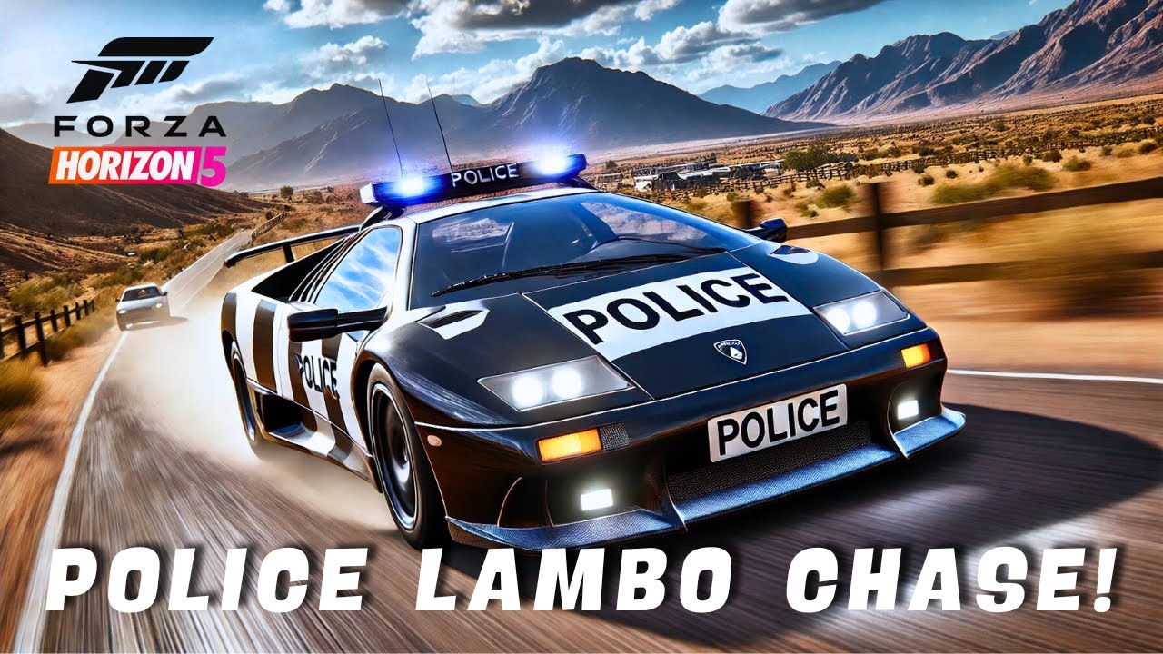 Police Lambo Pursuit! New Season Championship & Free Roam Chaos - Forza ...