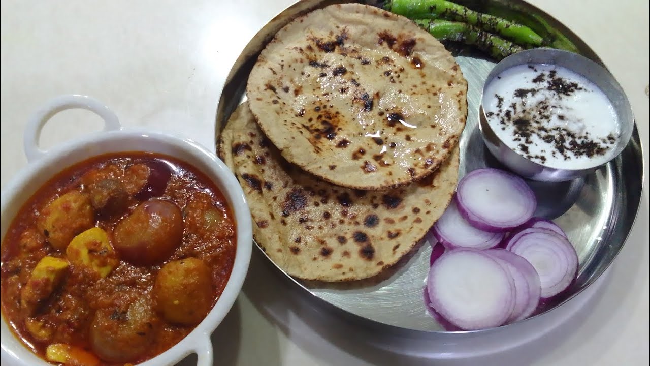 Jaipur ki Famous Pyaj Paneer ki Sabji | Bejad ki Roti | Indian Rasoi ...