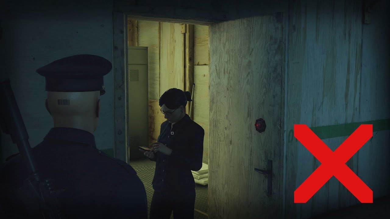 Hitman: How to NOT close a door - YouTube