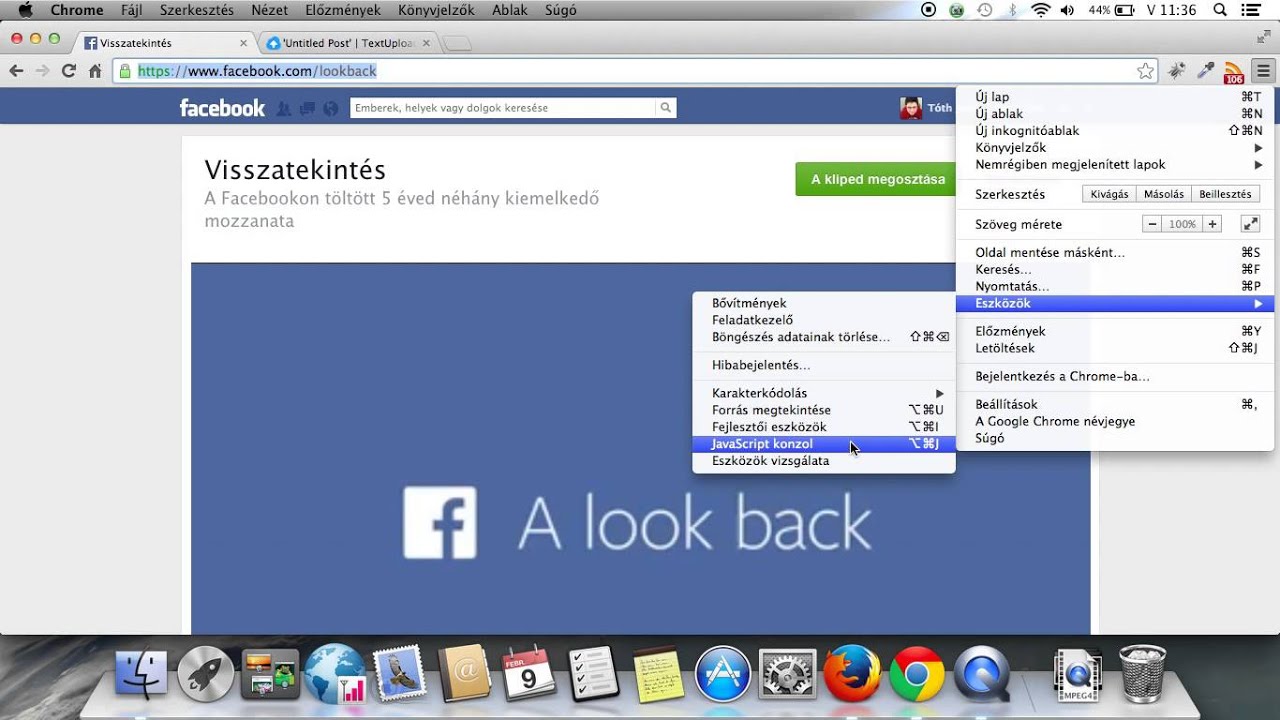 Facebook 'Look Back Video' mentés - YouTube