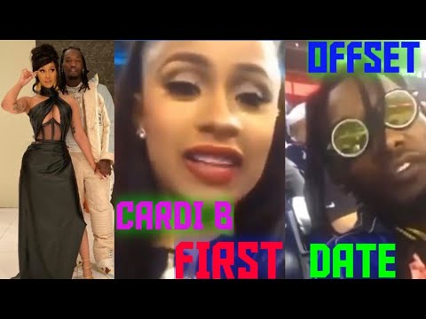 Cardi B showing her first offical date with Offset - YouTube