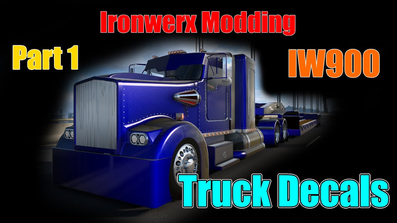 Ironwerx W900 Decals - Part 1 - YouTube
