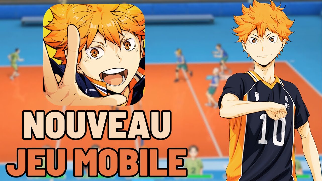 UN JEU MOBILE DANS L'UNIVERS DE HAIKYUU VA BIENTOT SORTIR ! - YouTube