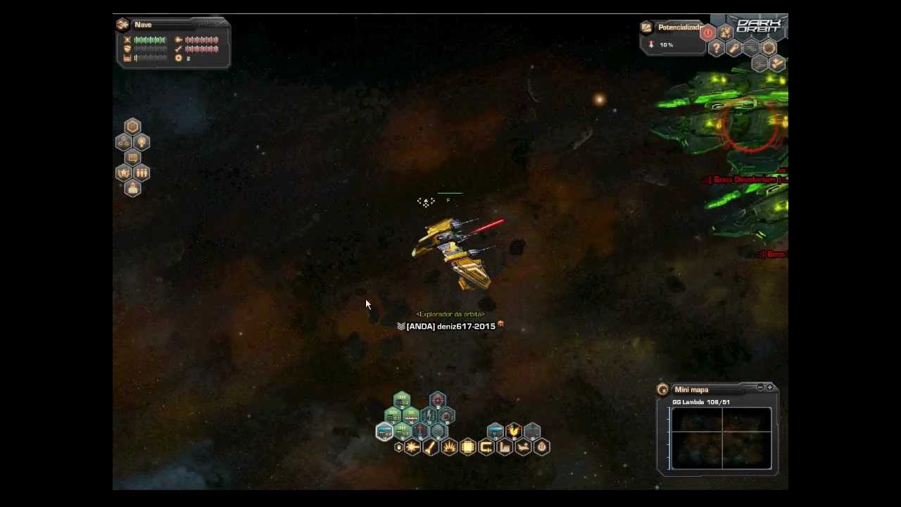 Darkorbit Lambda Gate-GamePlay - YouTube