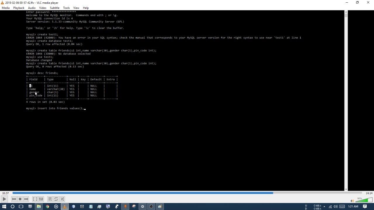 Mysql Youtube