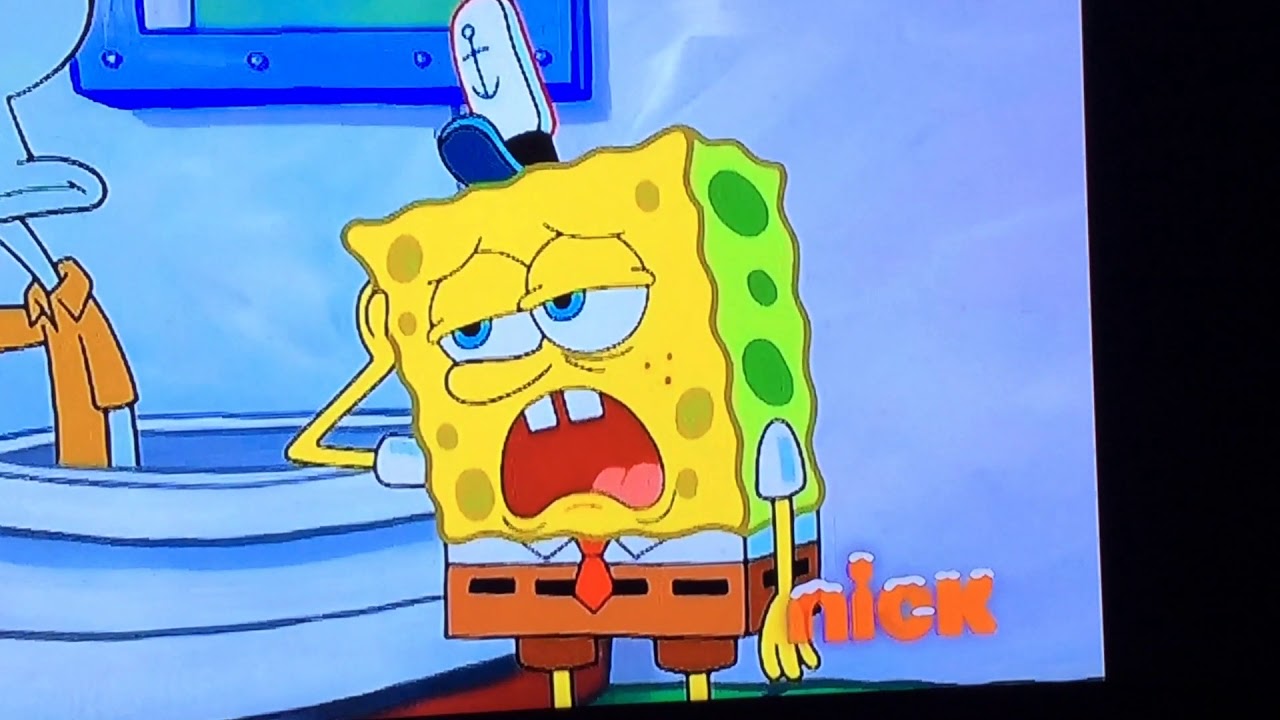 Spongebob sighing but it gets louder everytime he sighs - YouTube