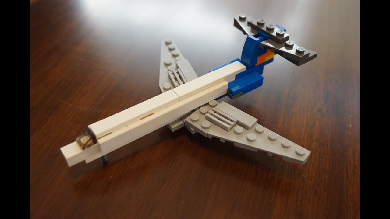 Lego MD-80 How-To Build / Micro Allegiant Air - YouTube