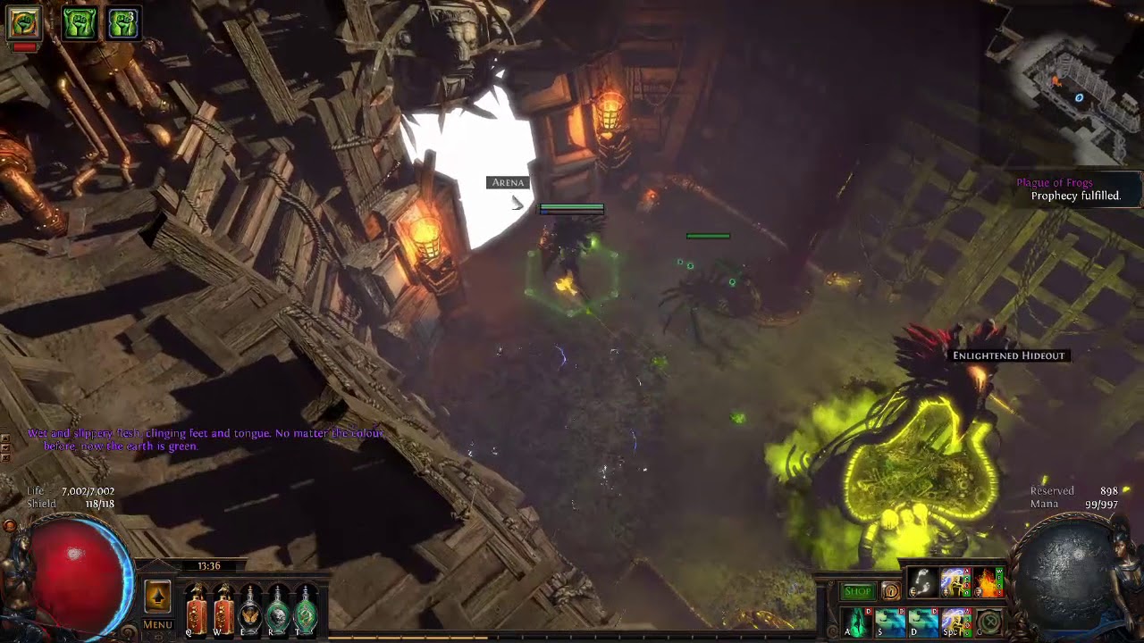 Herald of Agony Occultist Chimera Run - YouTube