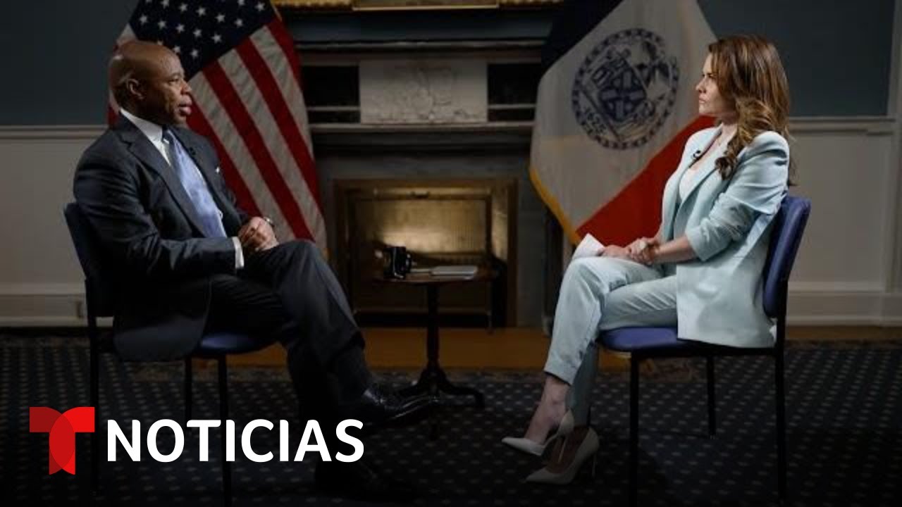 Eric Adams on the controversial remarks about Latinos and visit with ...