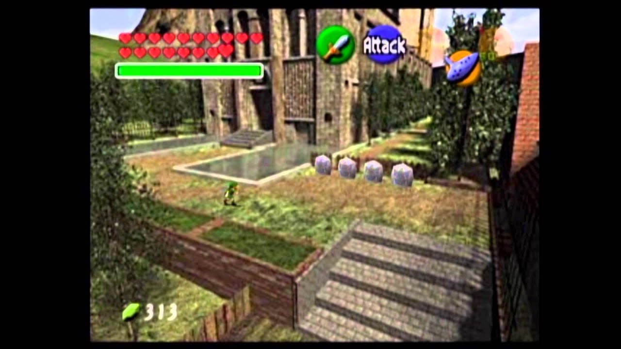 Zelda: Ocarina of Time Playthrough #077, The Desert Colossus: Stumped ...