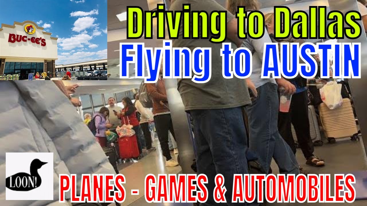 AUSTIN TEXAS to Dallas - LIVE Stream Events DRIVING Bright at Night ...