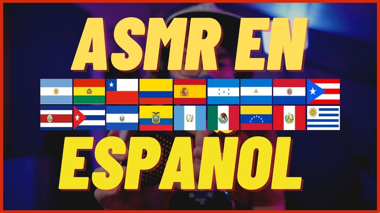 ASMR en español susurro // Spanish ASMR - trigger words and whispering ...
