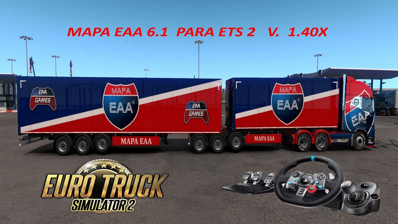 ETS 2 MAPA EAA - YouTube