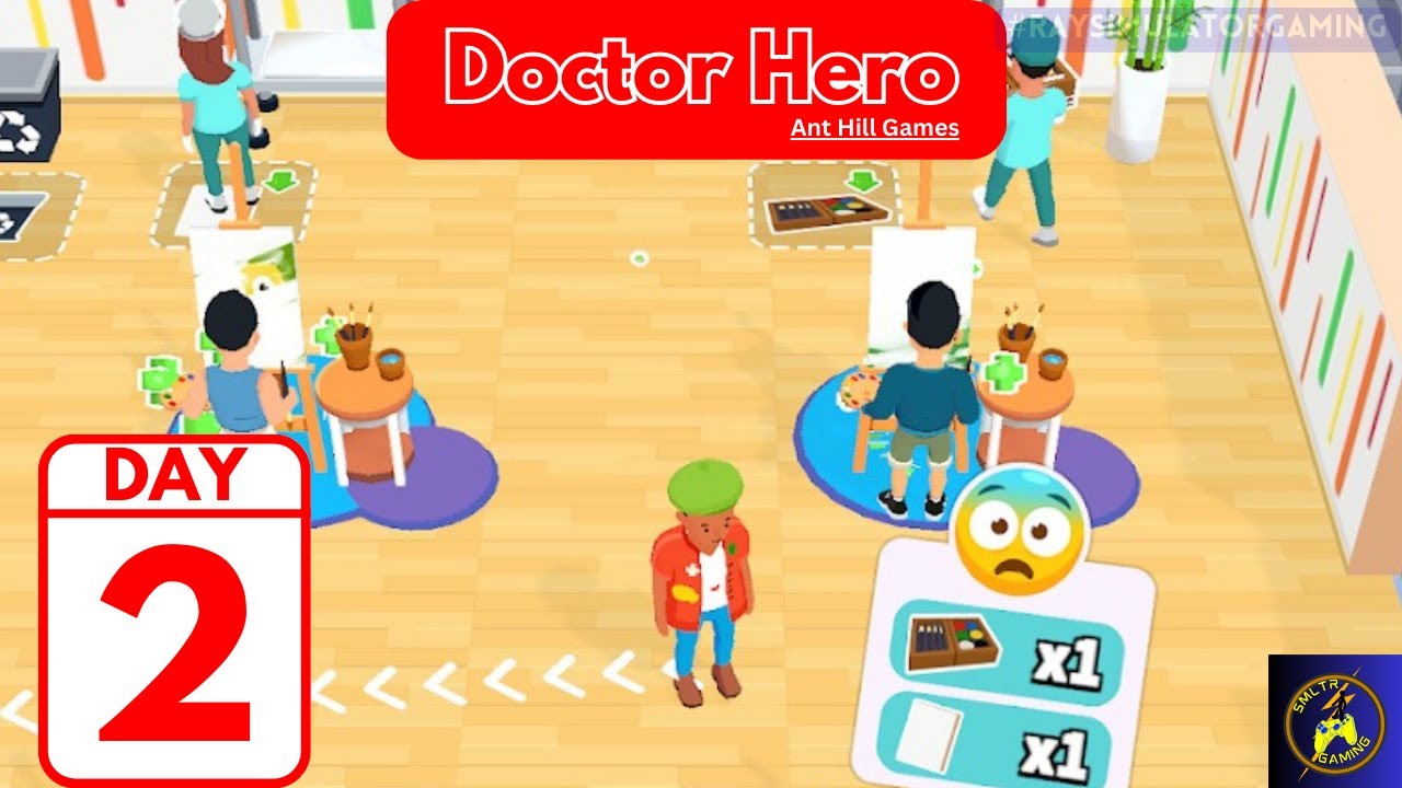 Doctor Hero - Gameplay Walkthrough #day2 Doctor Hospital Manager (iOS ...