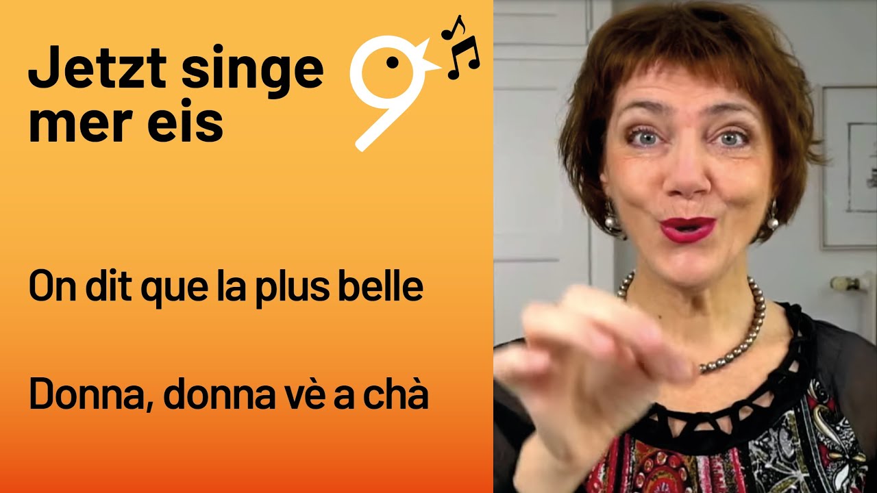 Einsingen um 9 (07.10.23) mit Barbara, On dit que la plus belle, Donna ...